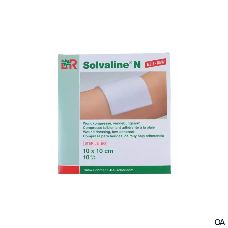 Solvaline® N Wundkompressen steril: Für schmerzfreie Wundversorgung